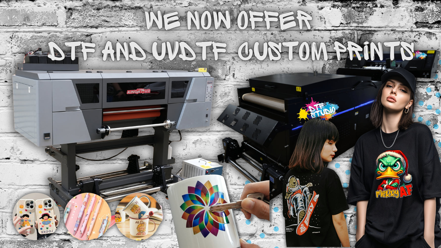 DTF Studio UK | Custom DTF & UVDTF Printing